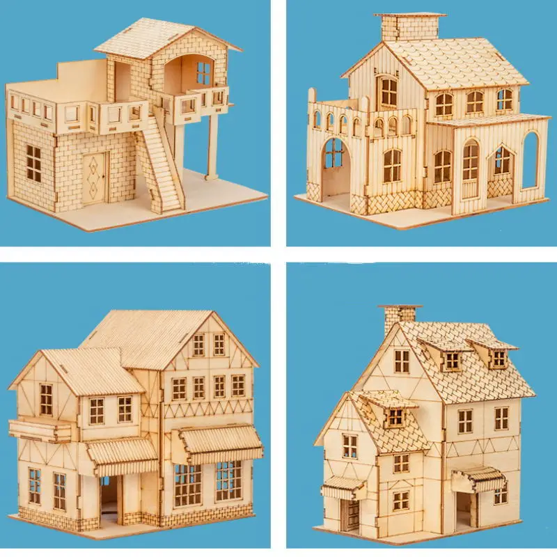 Wooden-Prefabricated-Module-House-1-50-Miniature-House-DIY-Assembly ...