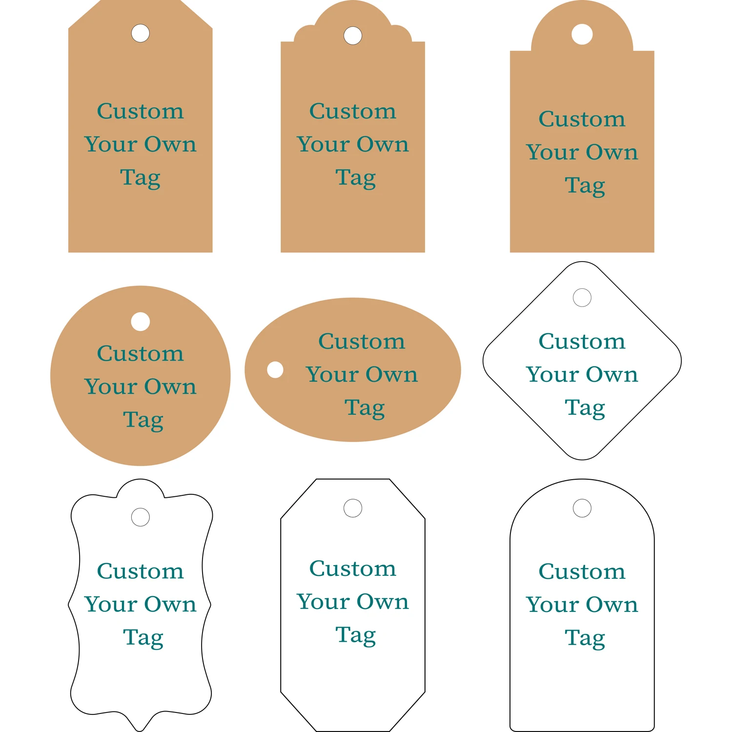 Personalised-Gift-Tags-Christmas-Gift-Tags-Handwritten-Kraft-Wedding ...