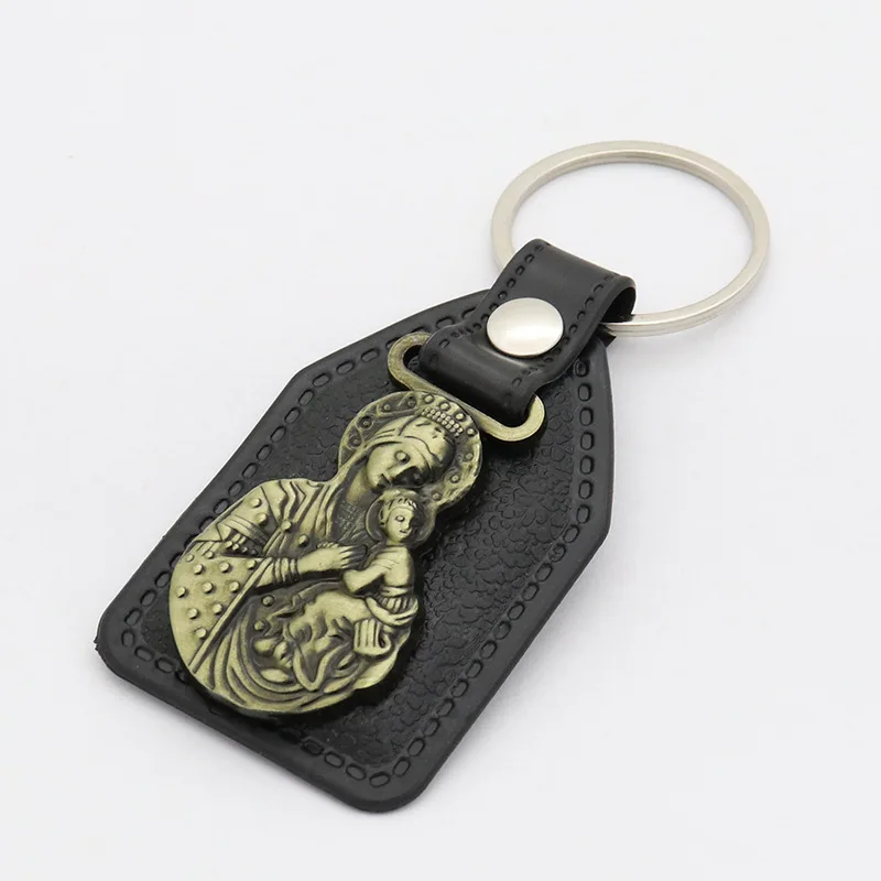 Catholic-The-Virgin-and-Child-Embracing-Keychain-Virgin-Mary-Jesus ...