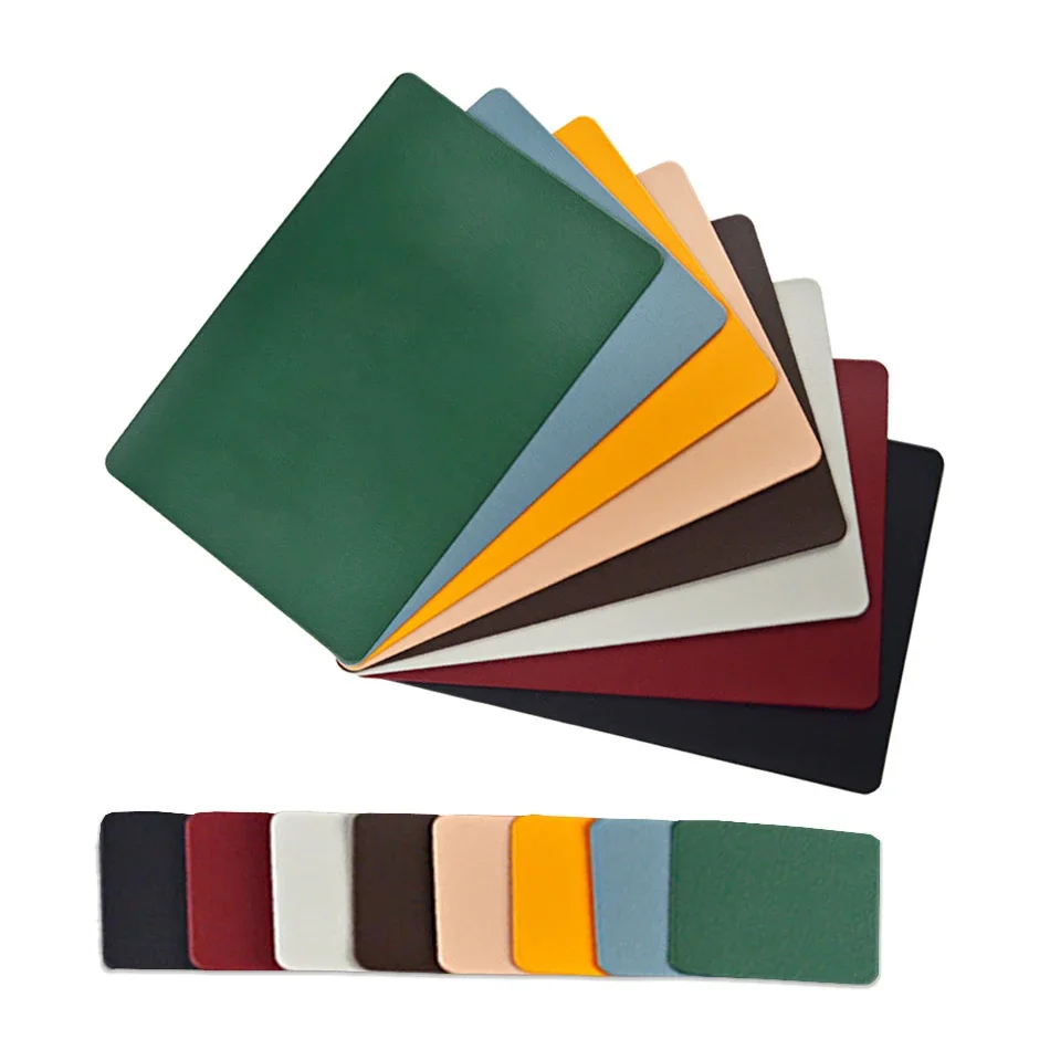 PU-Placemat-Faux-Leather-Table-Mats-Heat-Resistant-Waterproof-Place ...