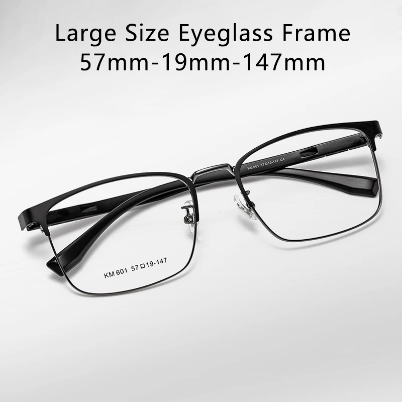 Large-Size-Eyeglasses-Frames-Man-Fashion-Business-Square-Eyewear-Ultra ...