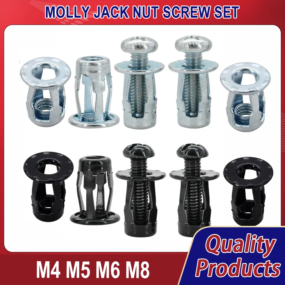 M4-M5-M6-M8-Petal-Shape-Metal-Nut-Expansion-Screw-Molly-Jack-Nuts ...