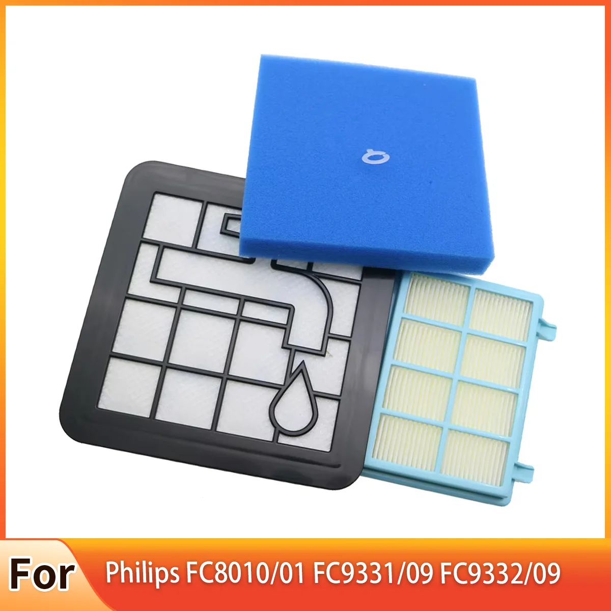 Filter for Philips FC8010/01 FC9331/09 FC9332/09 Power Pro Compact ...