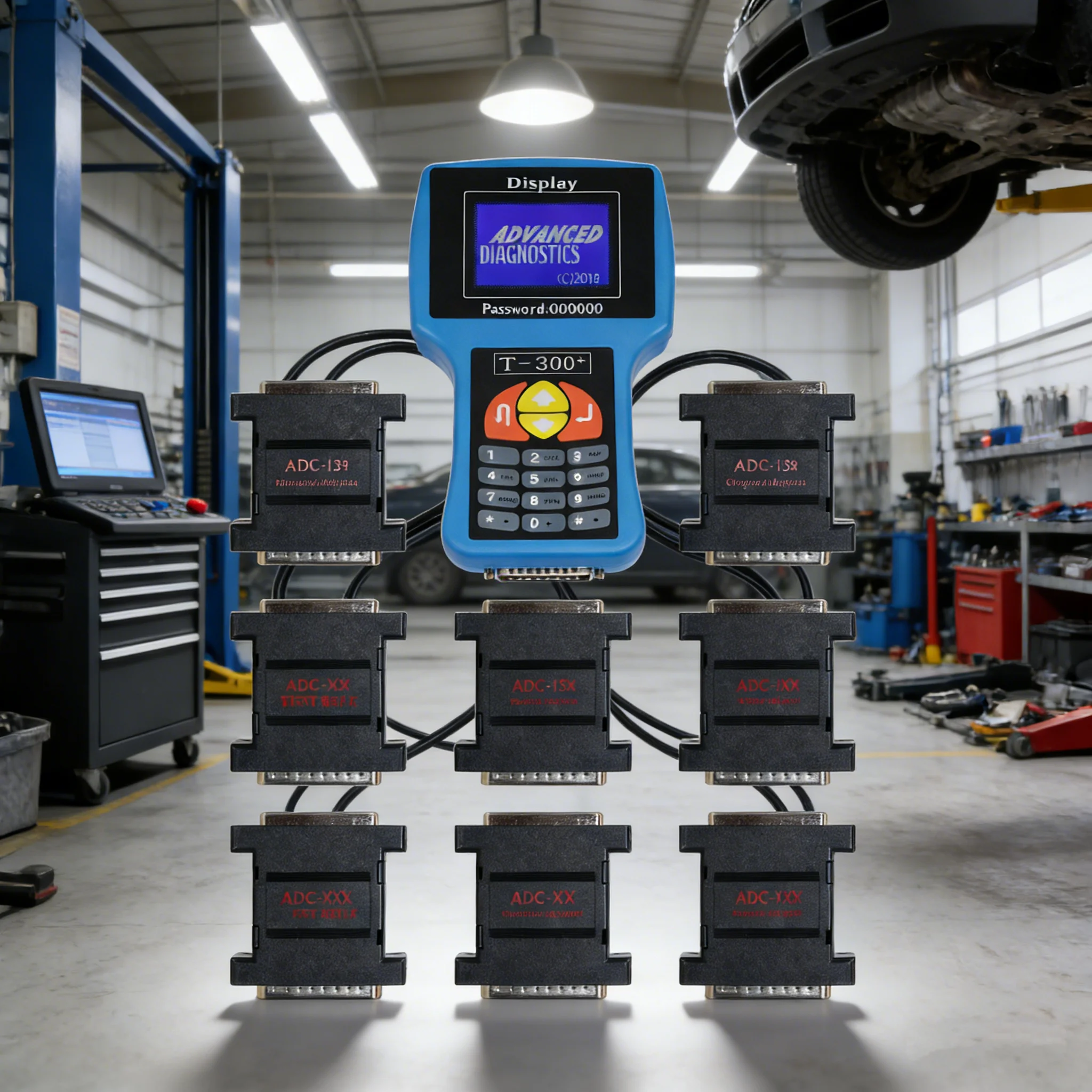 Latest V23.9 T300 Auto Key Programmer Car Key Maker T300 Code ...