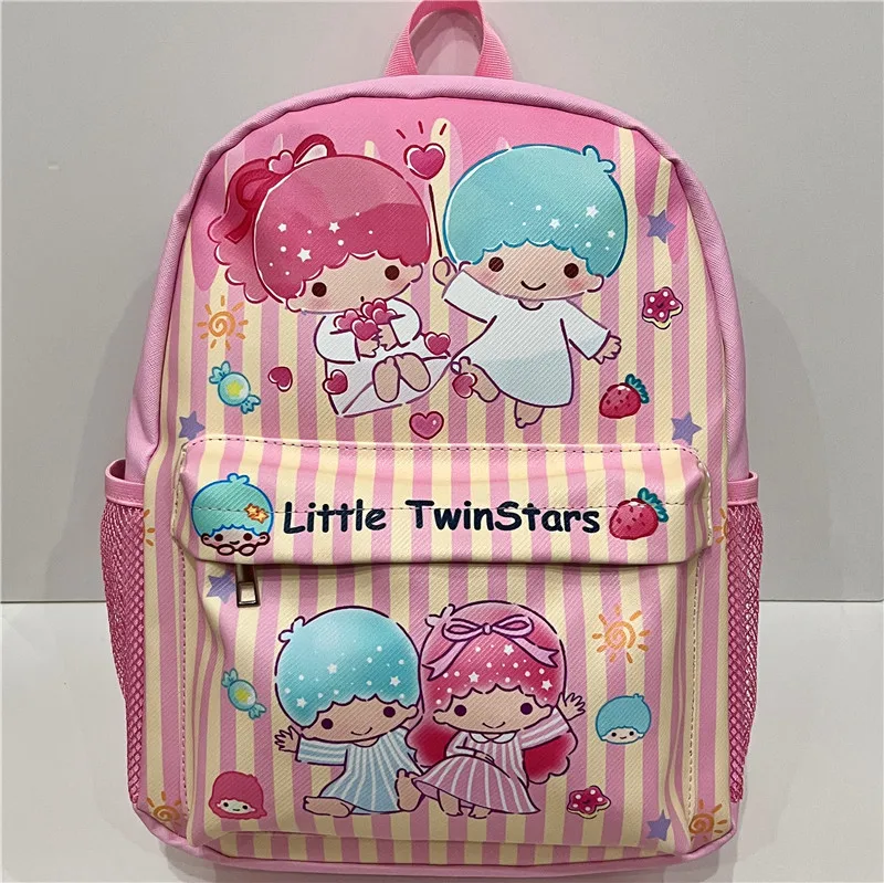 Sanrio Cartoon Little Twin Stars Kawaii Waterproof Backpack ...