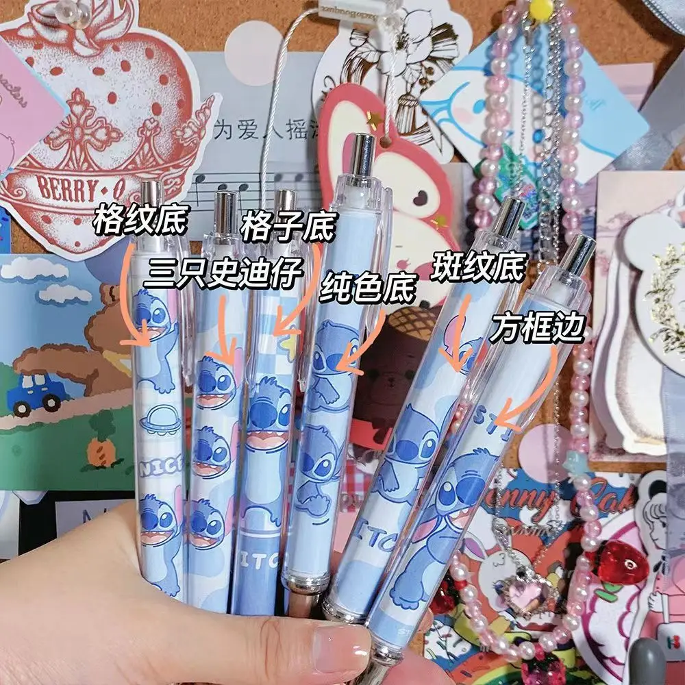 Cartoon-Disney-Stitch-Pen-Modeling-Soft-Plastic-Student-Stationery-Gel ...