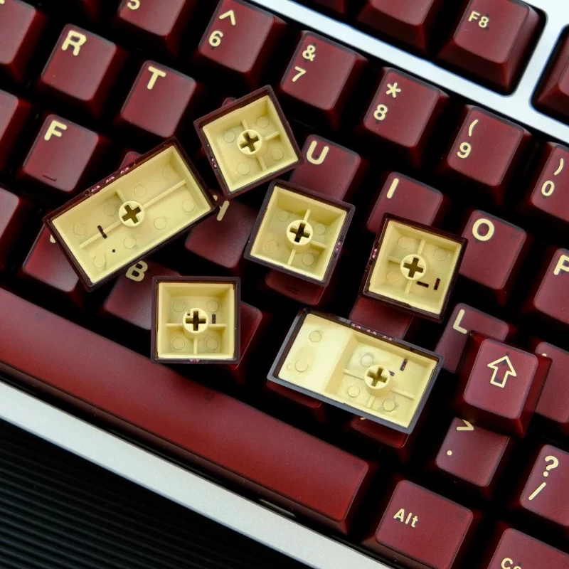 ECHOME-Glitter-Powder-Keycap-Set-121keys-Cherry-Profile-ABS-Keycaps ...