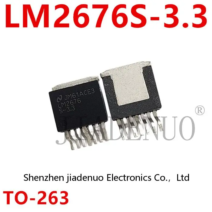 2-5pcs-100-New-Lm2676s-3-3-LM2676S-TO-263-step-down-voltage-regulator ...