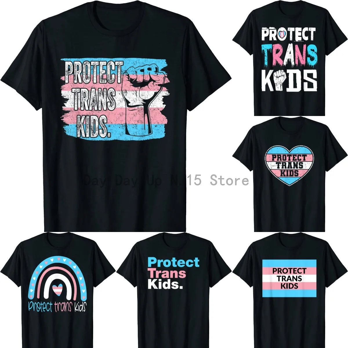 Protect Trans Kids T-Shirt Transgender LGBT Pride Tee - AliExpress ...