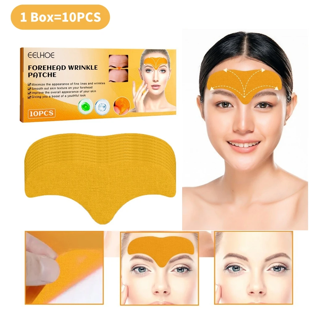 50pcs-Forehead-Line-Removal-Patch-Anti-Wrinkle-Forehead-Firming-Mask ...