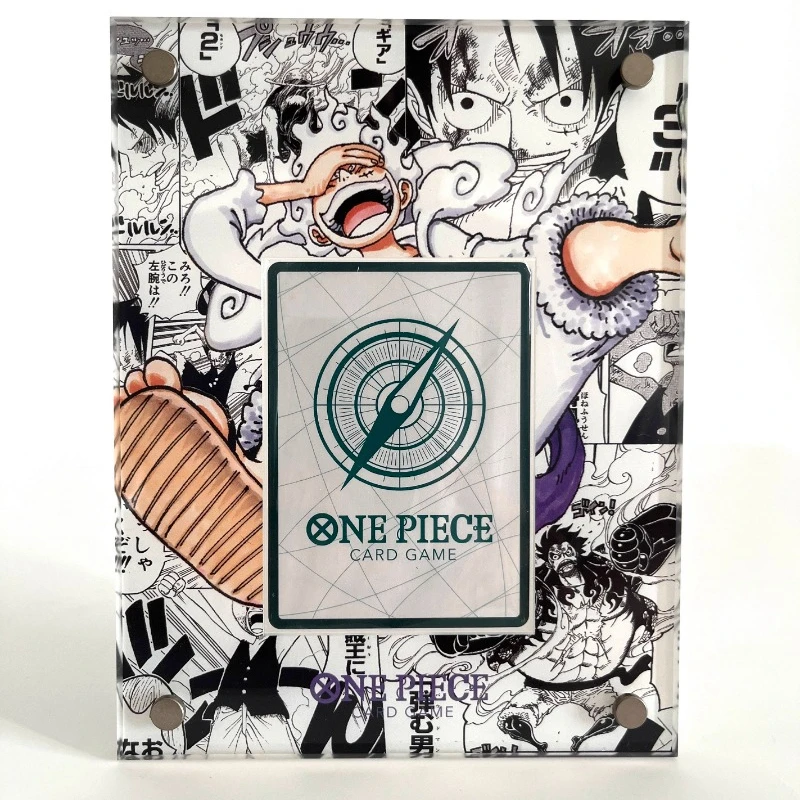 ONE-PIECE-DIY-Homemade-Acrylic-Card-Bricks-OPCG-OP05-Nica-Luffyonepiece ...