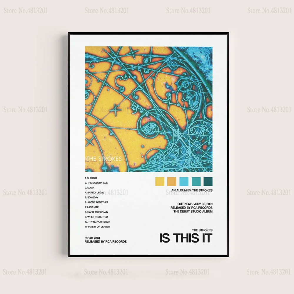 The Strokes Comedown Machine Album Cover