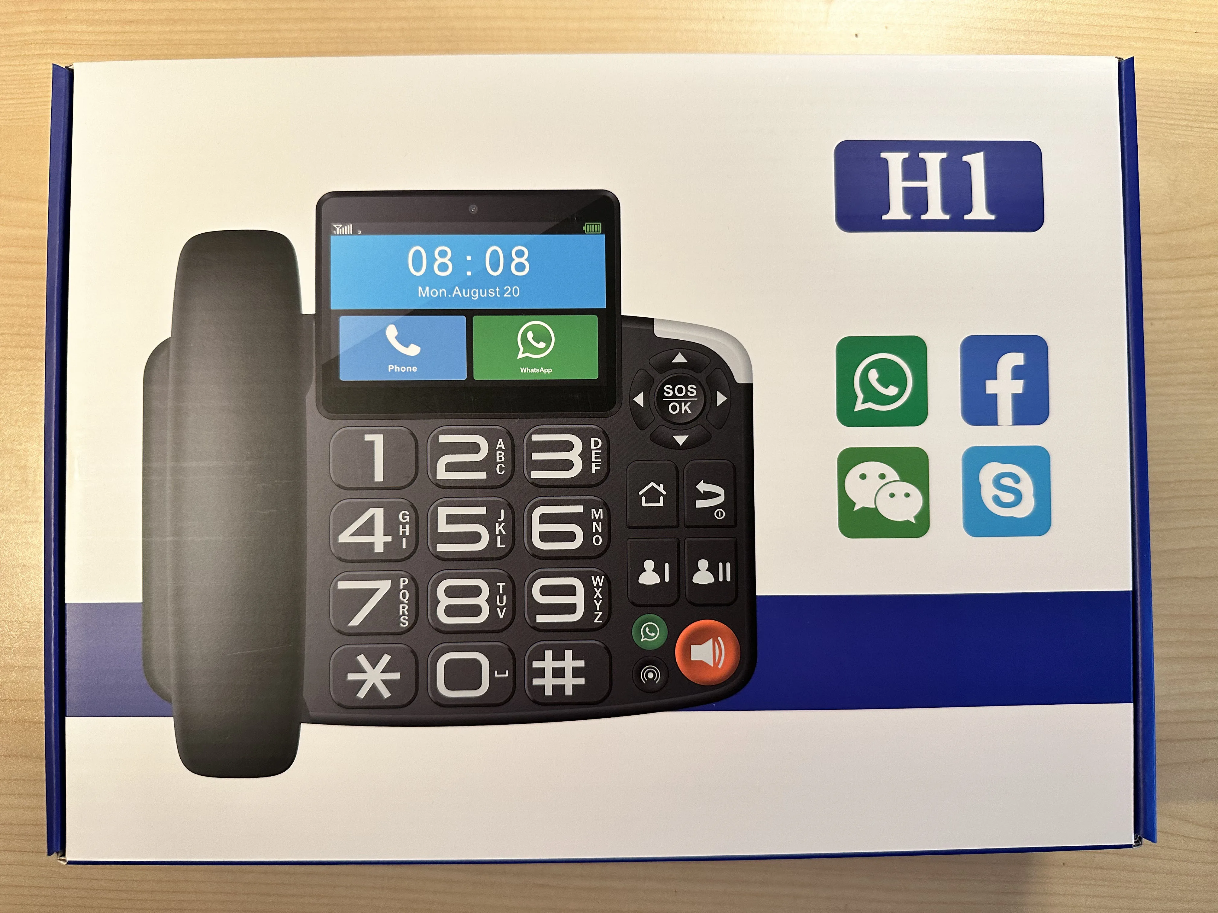 GSM-Dual-SIM-Card-Quad-band-Desktop-Wireless-Phone-Home-Landline ...