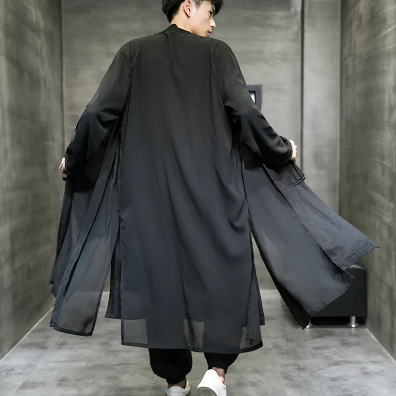 Chinese-Traditional-Dress-Plus-Size-Long-Robe-Ancient-Style-Chiffon ...