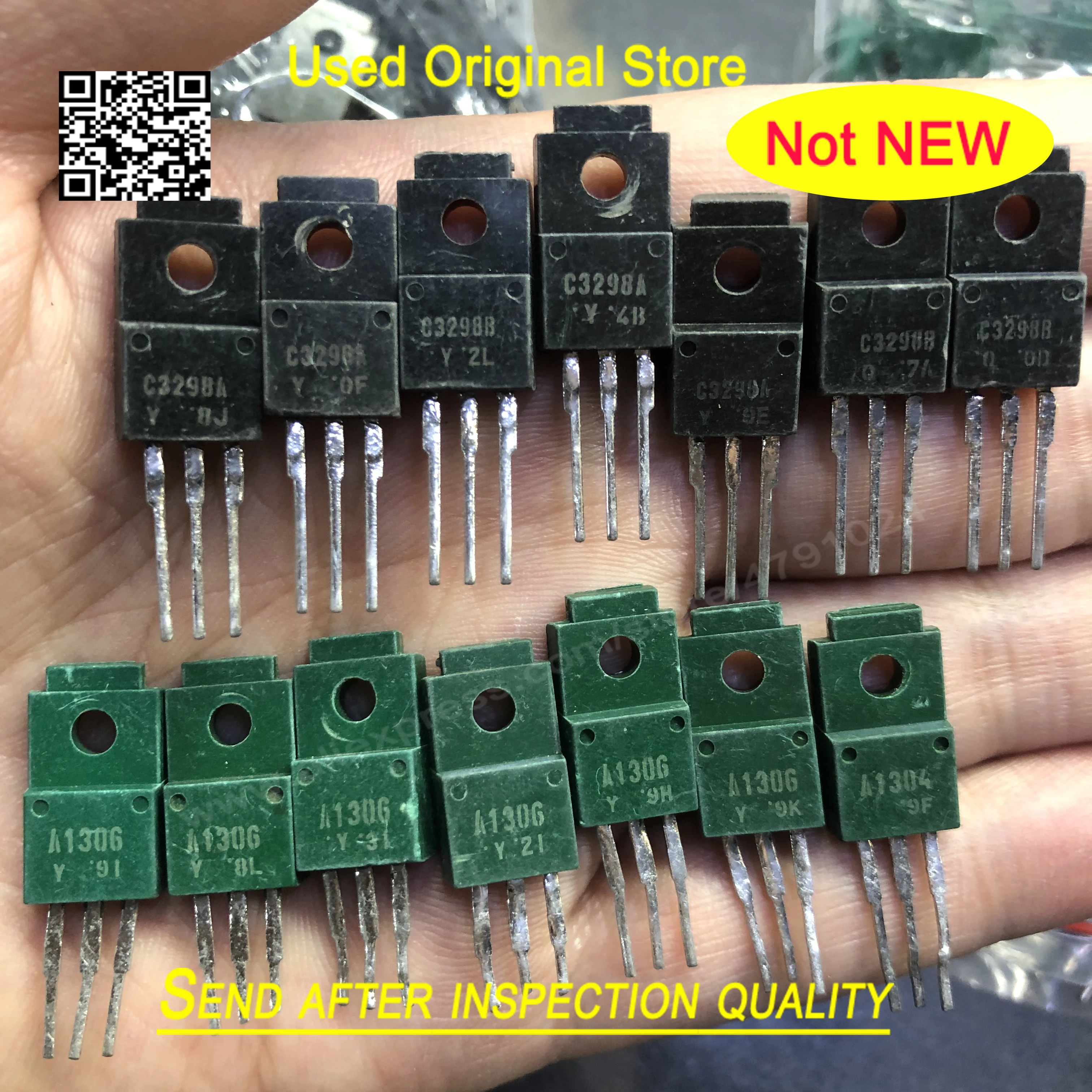 2-piezas-originales-1-par-A1306-C3298-1-pieza-2SA1306-1-pieza-2SC3298 ...