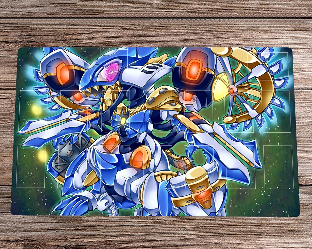 Yugioh Playmat Drytron Tcg Ccg Trading Card Game Mat Board Game Playmat ...
