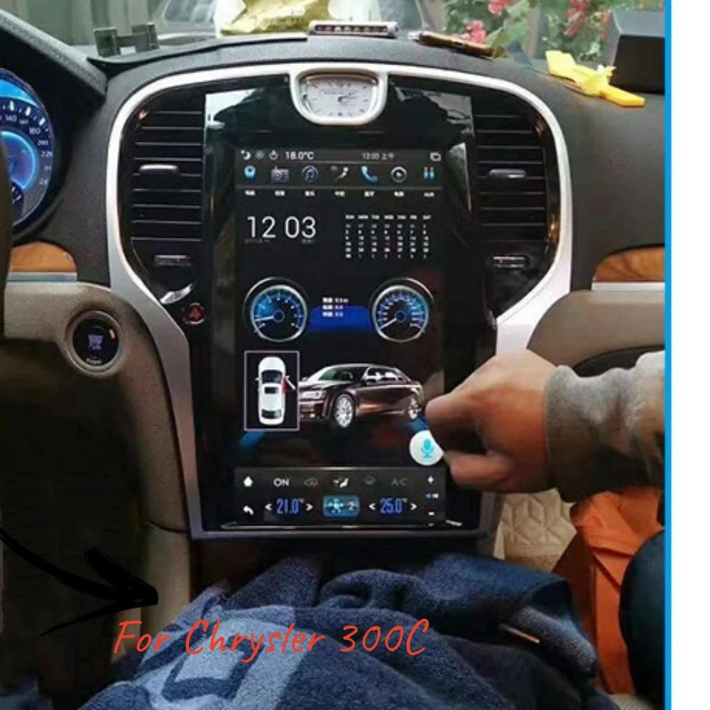 Radio con GPS para coche, reproductor con Android 11, pantalla estilo ...