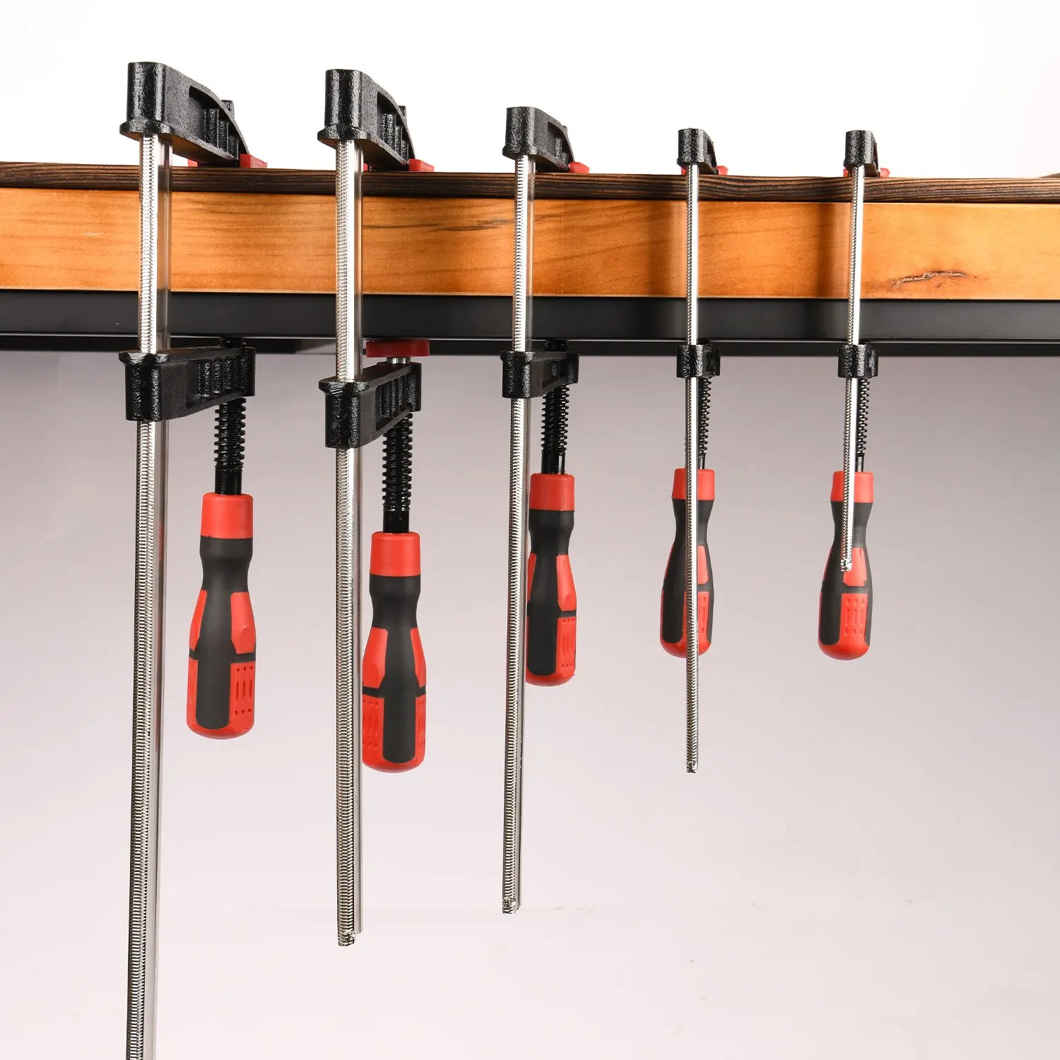 Deli-Heavy-Duty-F-ClampQuick-Grip-Bar-Clamp-Woodworking-Metal-Fixing ...
