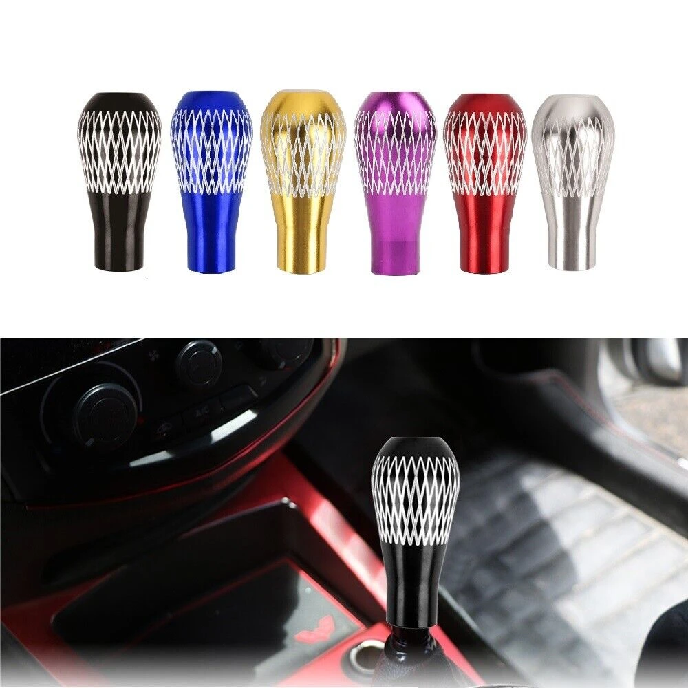Universal-JDM-Aluminum-Alloy-Manual-Gear-Shift-Knob-Lever-Shifter-Long ...
