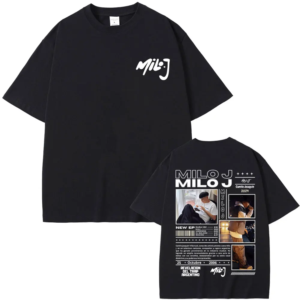 Rapper Milo J 111 Album Graphic T Shirt Men Women Hip Hop Fashion ...
