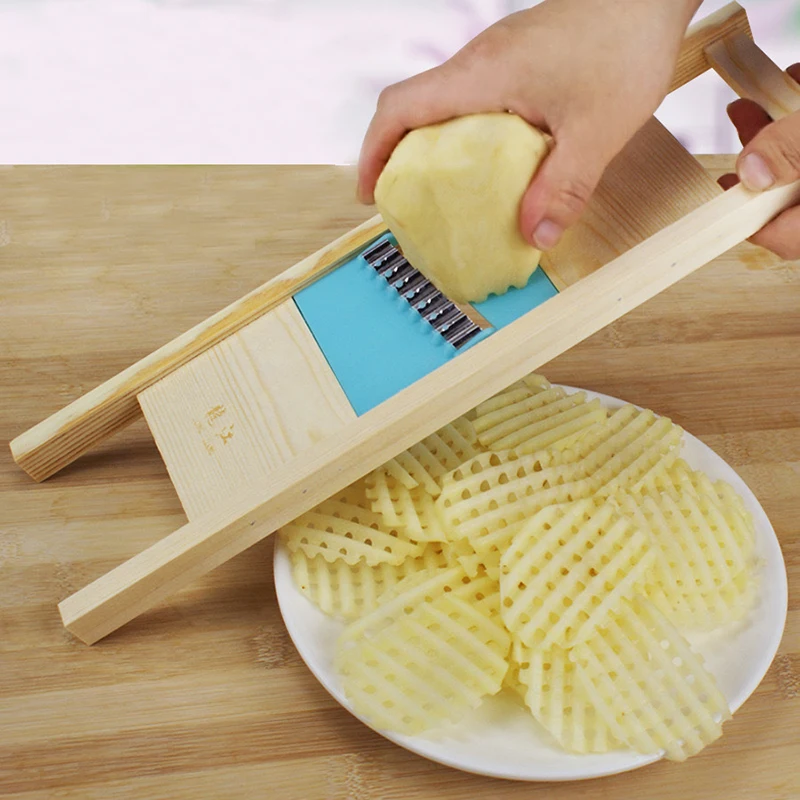 Fries-Grid-Stainless-Potato-Grid-Steel-Potato-Kitchen-Wooden-Home-Chip ...