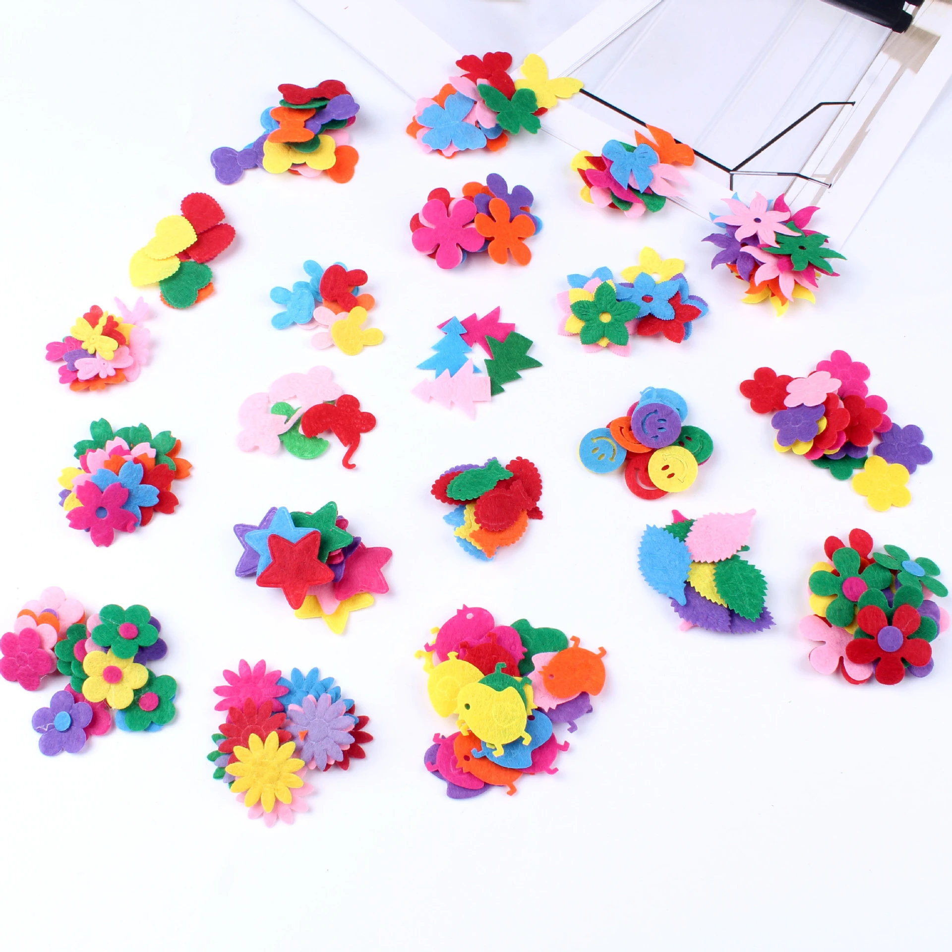 Wool Felt Accessory Sticker | Wool Felt Applique Patches | Fabric ...