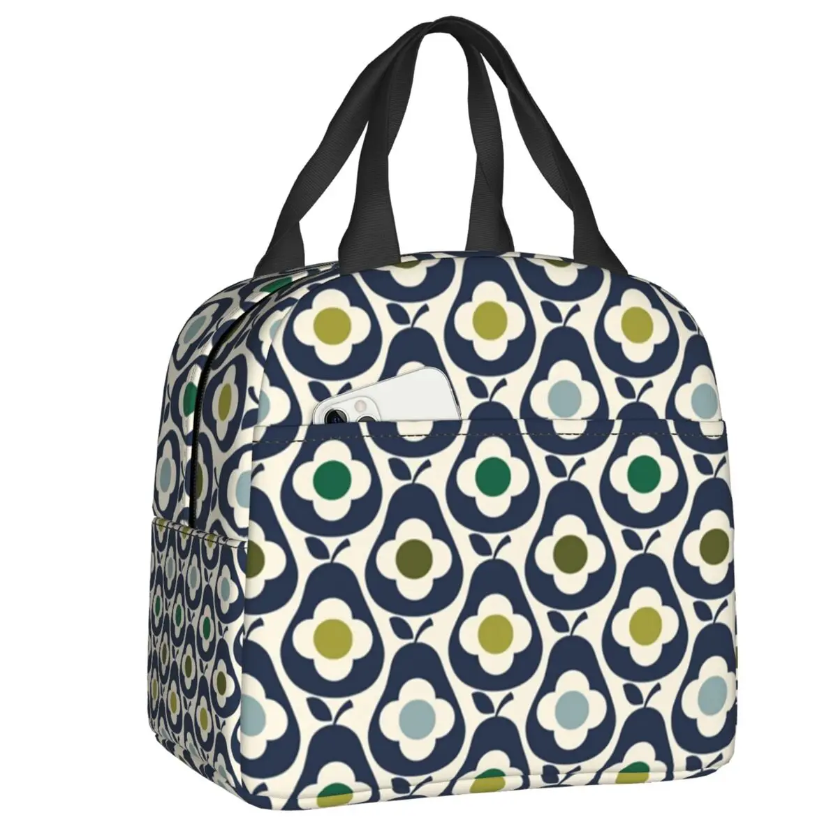 Scandinavian Style Resuable Lunch Box for Women Leakproof Cooler Thermal Food Insulated Lunch ...