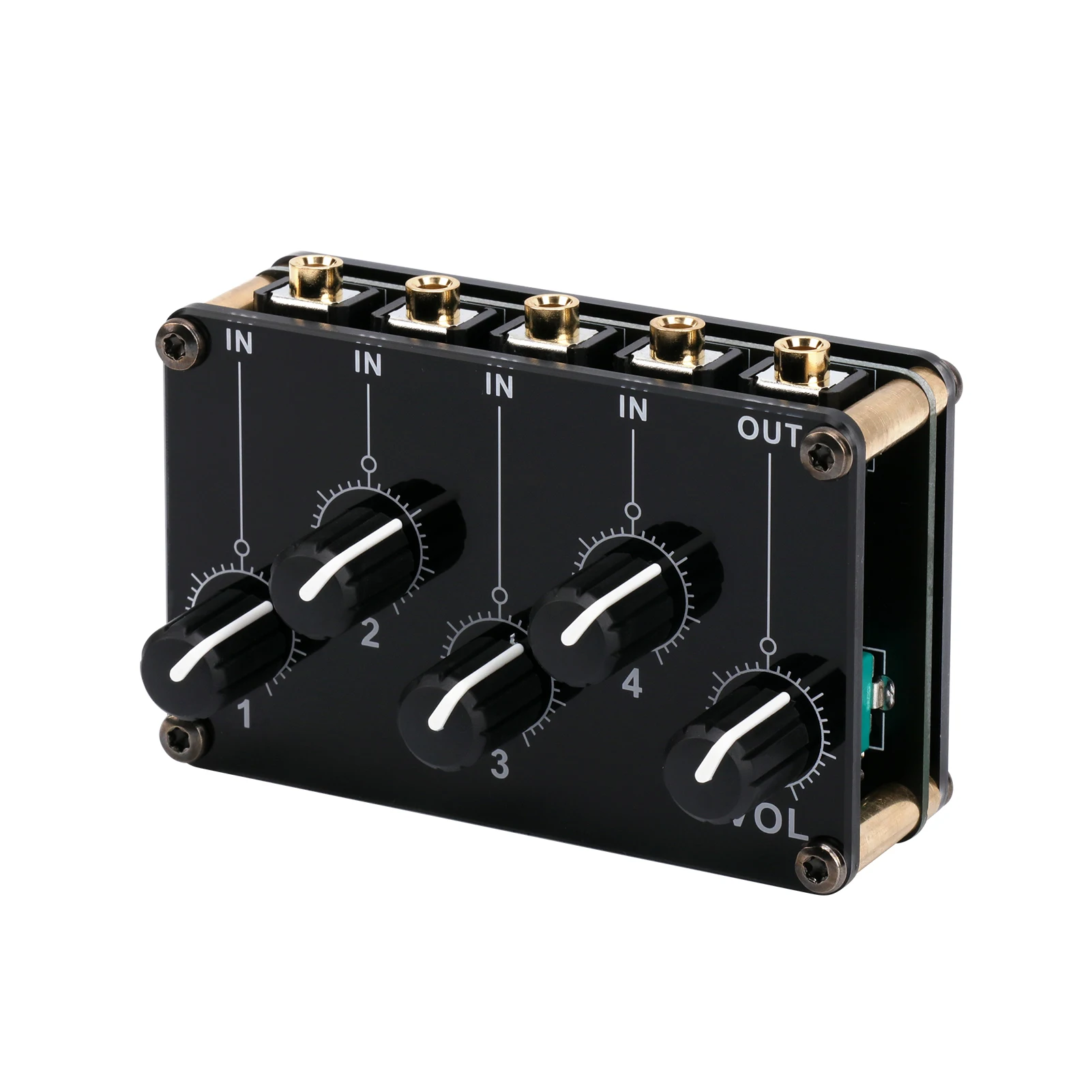 4-in-1-out-Passive-Mixer-Module-Mini-Stereo-4-Channel-Passive-Mixer ...
