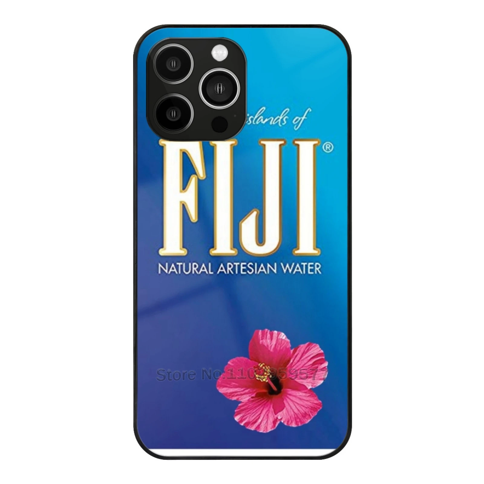 Fiji-Water-Tempered-Glass-Shell-For-Iphone-13-14-12-11-15-Pro-Max-Mini ...