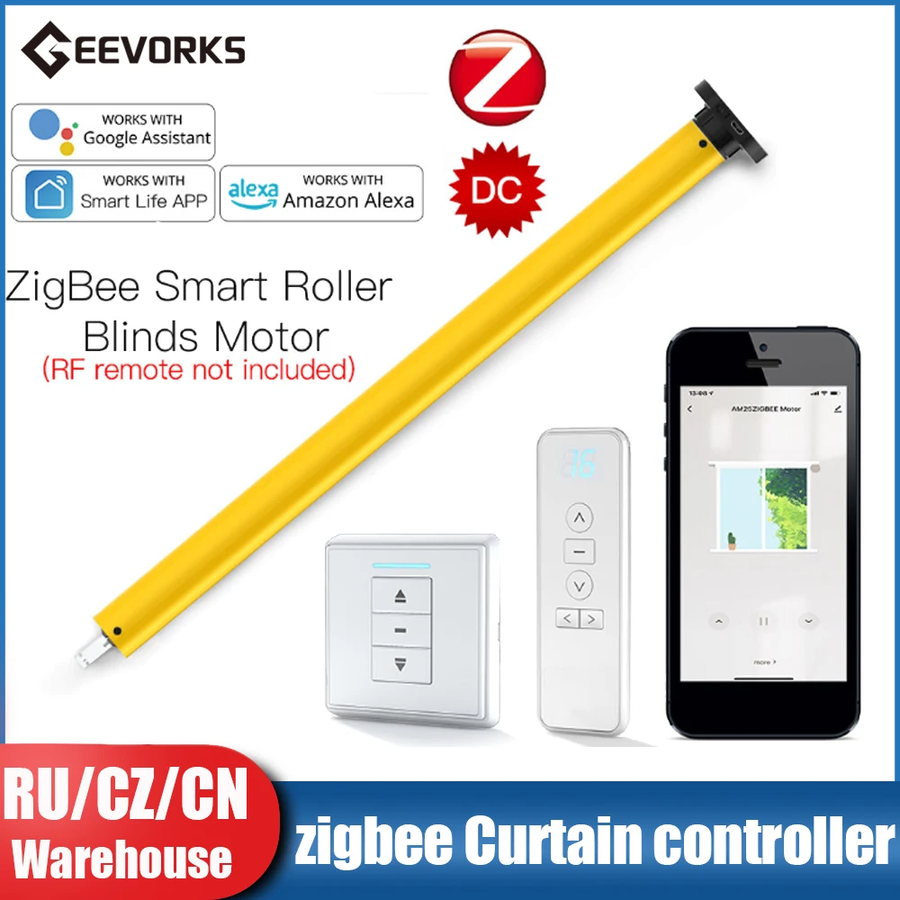 Persianas-enrollables-tubulares-inteligentes-Motor-autom-tico-de-25mm ...