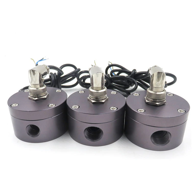 1/4" 3/8" 1/2" Oval Gear Flowmeter Aluminum Alloy 1.75Mpa Oil Flow ...