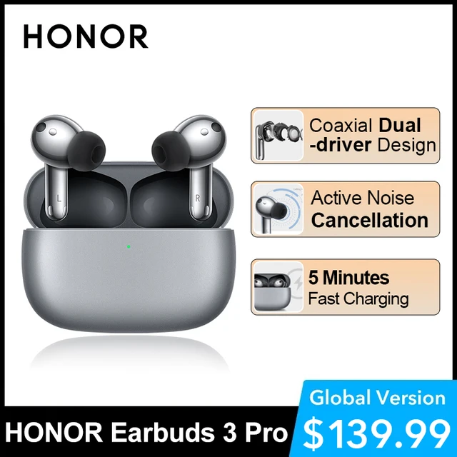 World Premiere HONOR Earbuds 3 Pro Dynamic Active Noise Cancellation ...