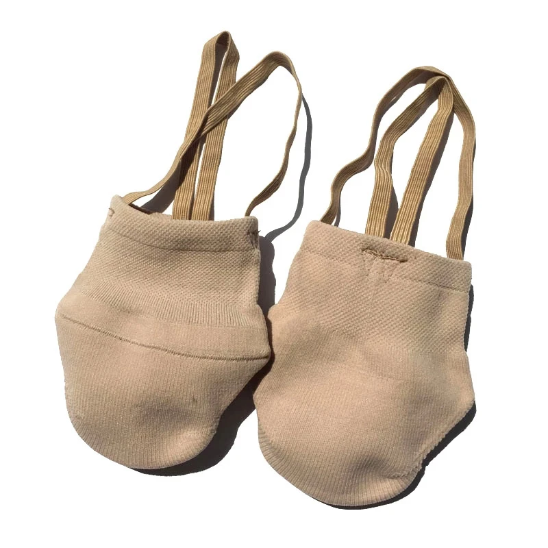 Rhythmic Gymnastic Shoes Soft Half Socks Knitted Professional ...