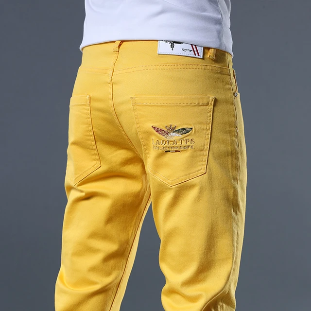Yellow Jeans For Men