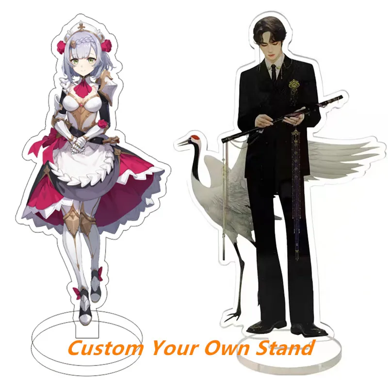 Customized-Keyring-Cute-Cool-Anime-Figure-Stand-Model-Cartoon-Acrylic ...