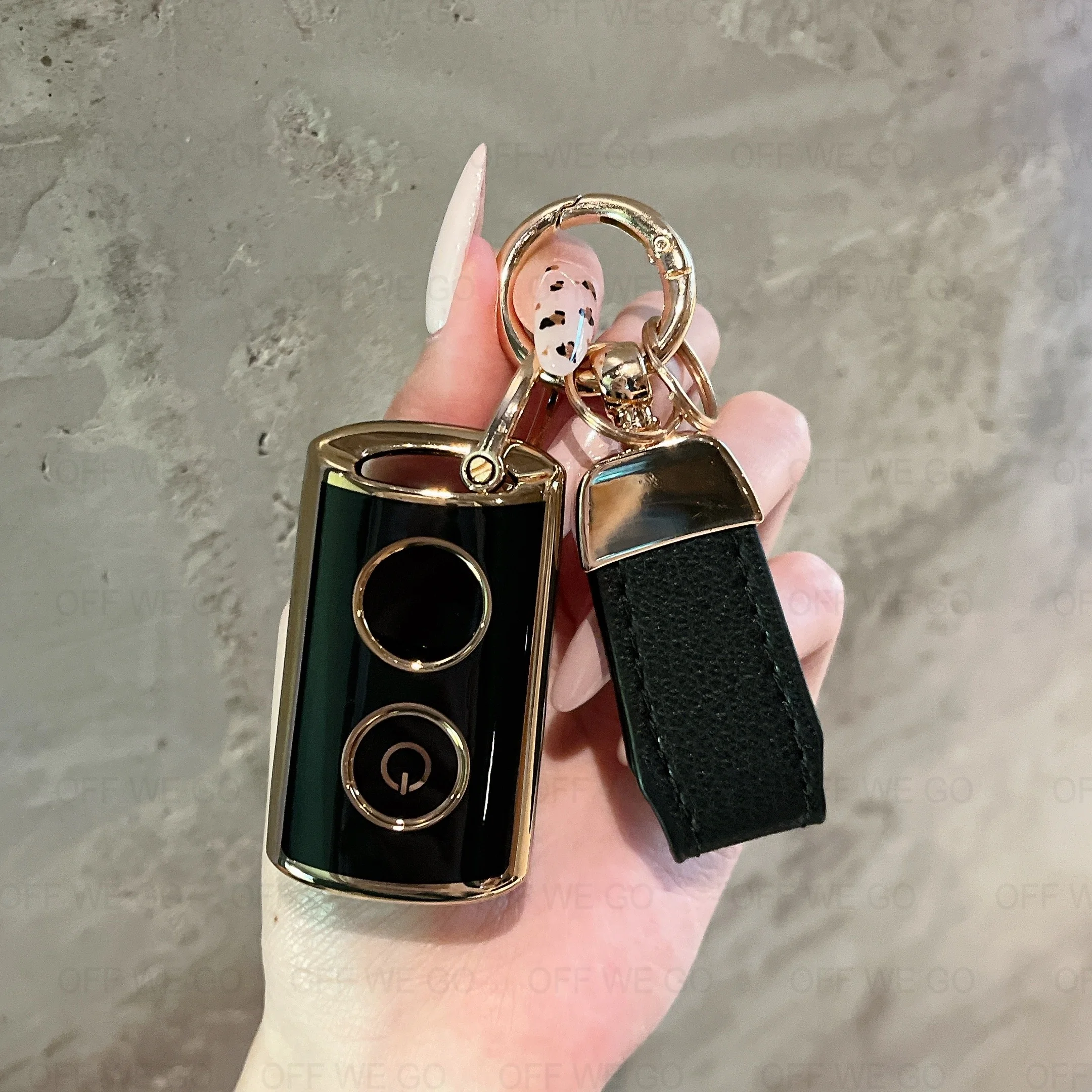 Motor Remote Key Fob Case Cover Leather Keychain For Yamaha Nmax 2021/ ...