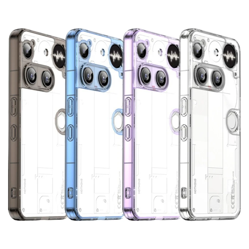 Crystal Clear Phone Accessories Case for Nothing Phone 3 5G Phone3 3A ...
