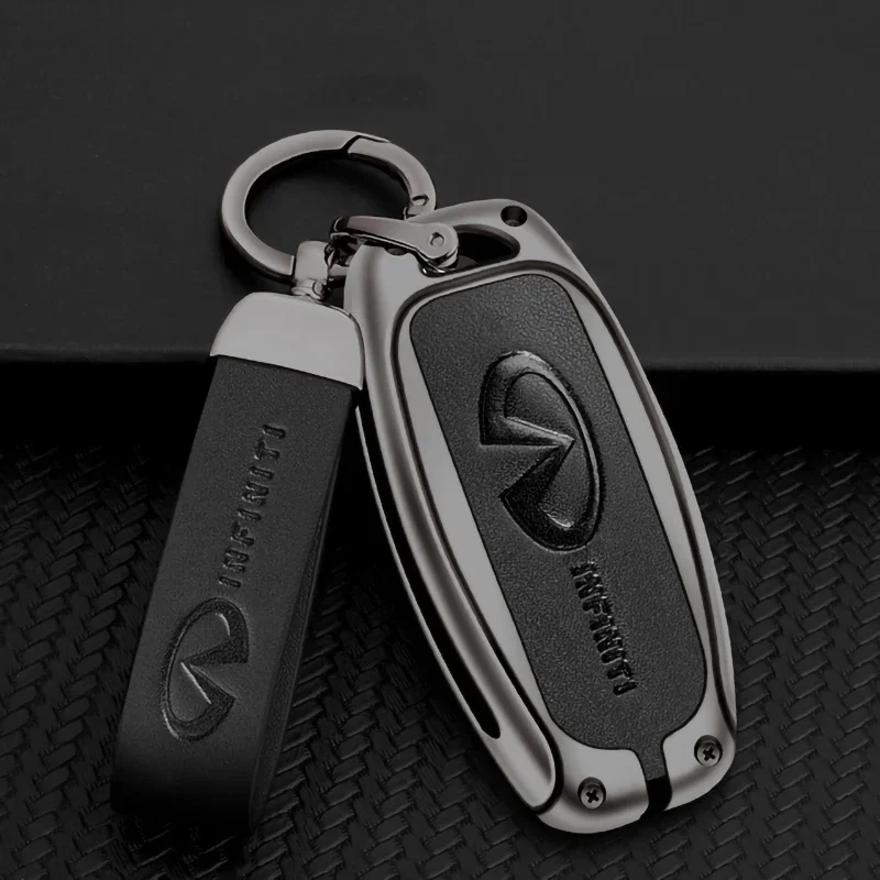 Zinc-Alloy-Car-Remote-Key-Full-Cover-Case-Fob-For-Infiniti-Q50-Q60-Q70 ...