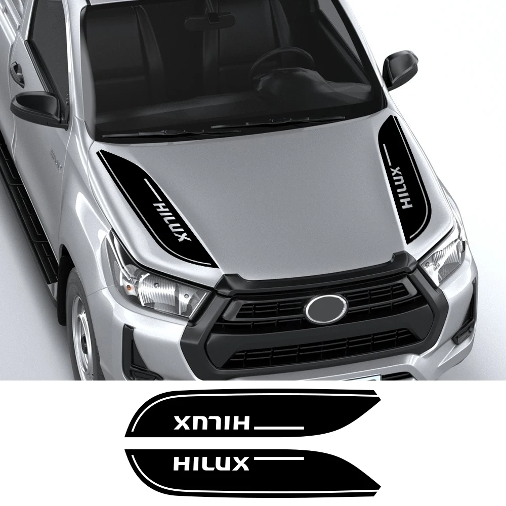 Pickup-Hood-Stickers-For-Toyota-Hilux-Revo-Vigo-2011-2016-2017-2018 ...