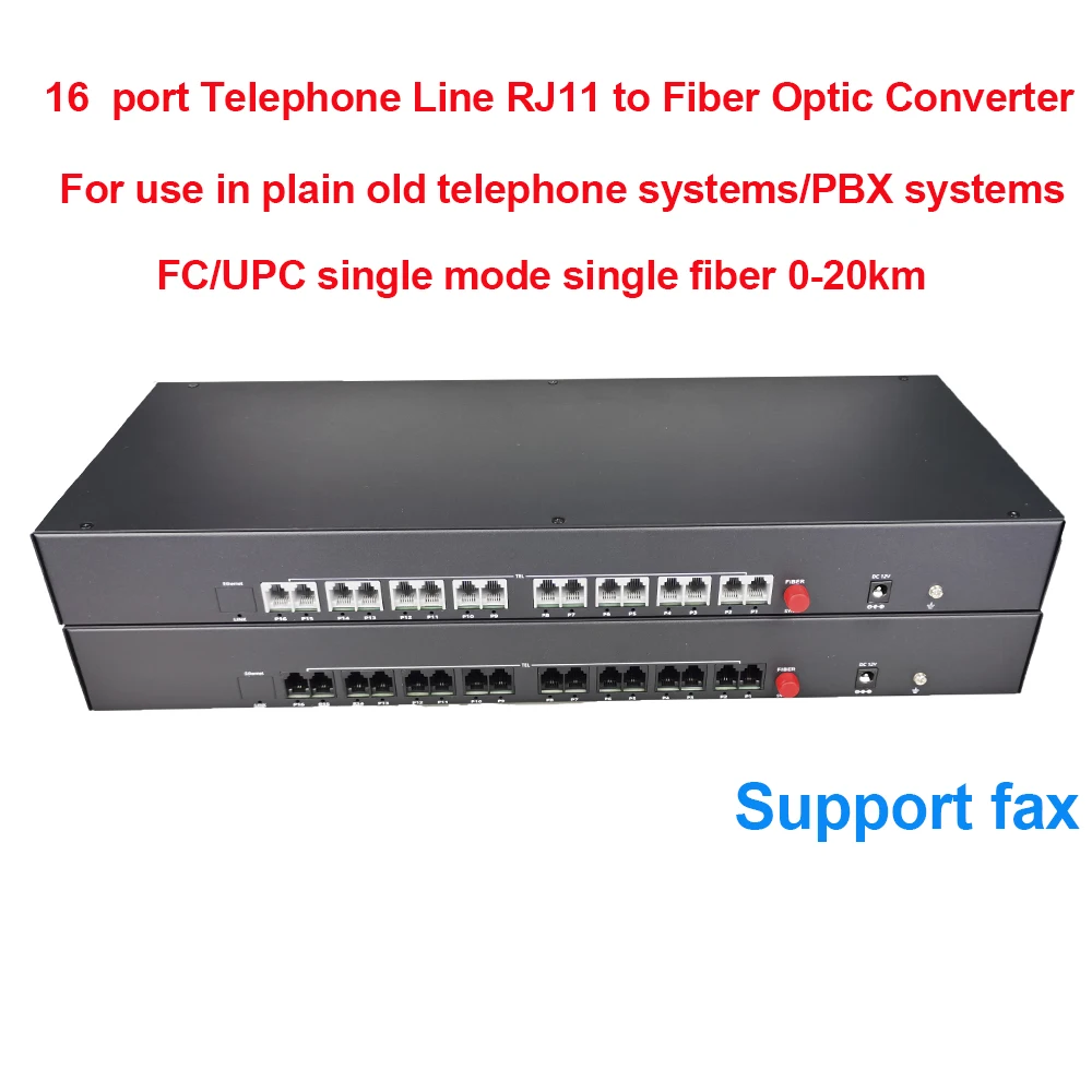 Voice-fxs-fxo-pots-fiber-multiplexer-16-rj11-ports-phone-line-over ...