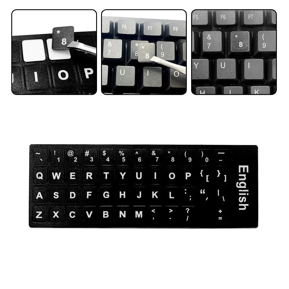 English-Letters-Keyboard-Stickers-Frosted-PVC-Sticker-For-Tablet ...