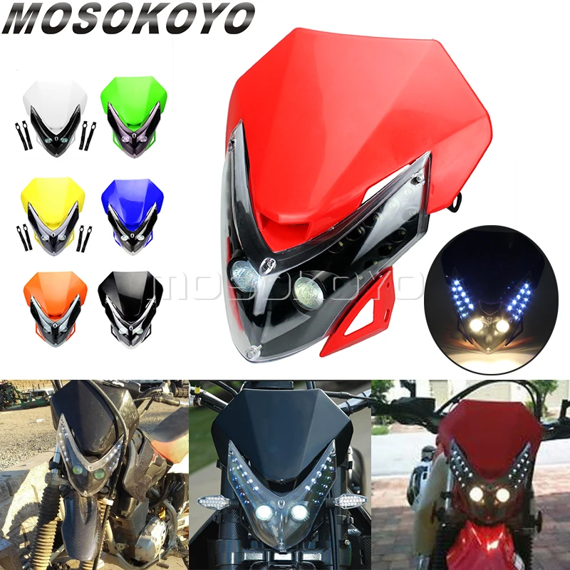 ヘッドライト 12Vオートバイユニバーサルビジョンヘッドライトヘッドランプホンダカワサキ 12V For Honda Headlight ...