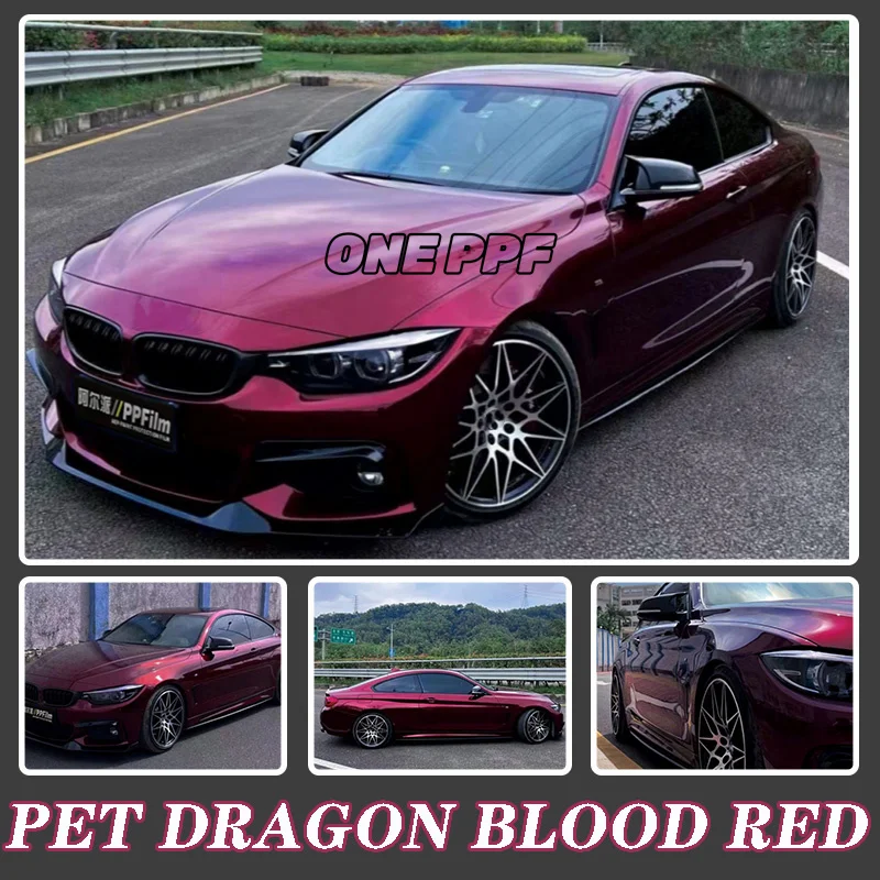 Glossy-Color-Dragon-blood-red-Liquid-Metal-Series-color-PET-Car-Body ...