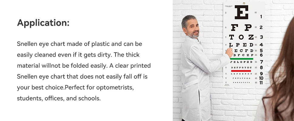 SLB-E Snellen Eye Chart,Visual Test