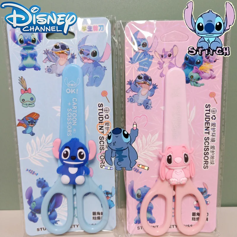 Disney-Stitch-Cartoon-Scissors-Cute-Lilo-Stitch-Angel-Silicone-Patch ...