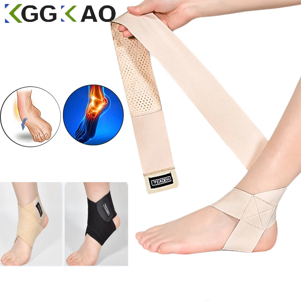 1Pc Ankle Support Wraps Women Men,Adjustable Compression Ankle Sleeve ...