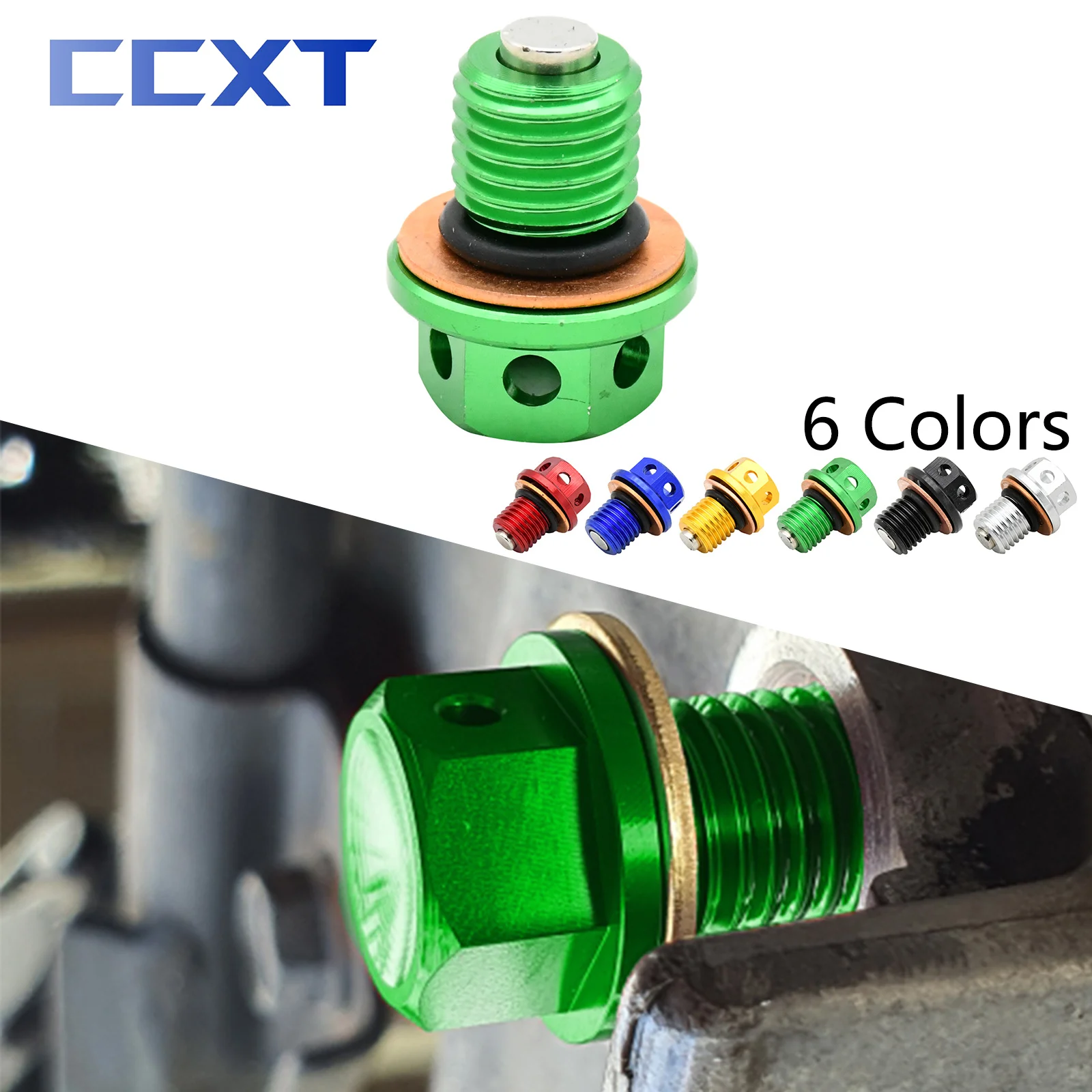 Motorcycle-Oil-Drain-Plug-Bolt-Screw-For-Kawasaki-Balius-Ninja-250R ...