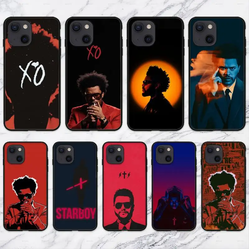 Starboy The Weeknd Album Phone Case For iPhone 11 12 Mini 13 14 Pro XS Max X 8 7 6s Plus 5 SE XR ...