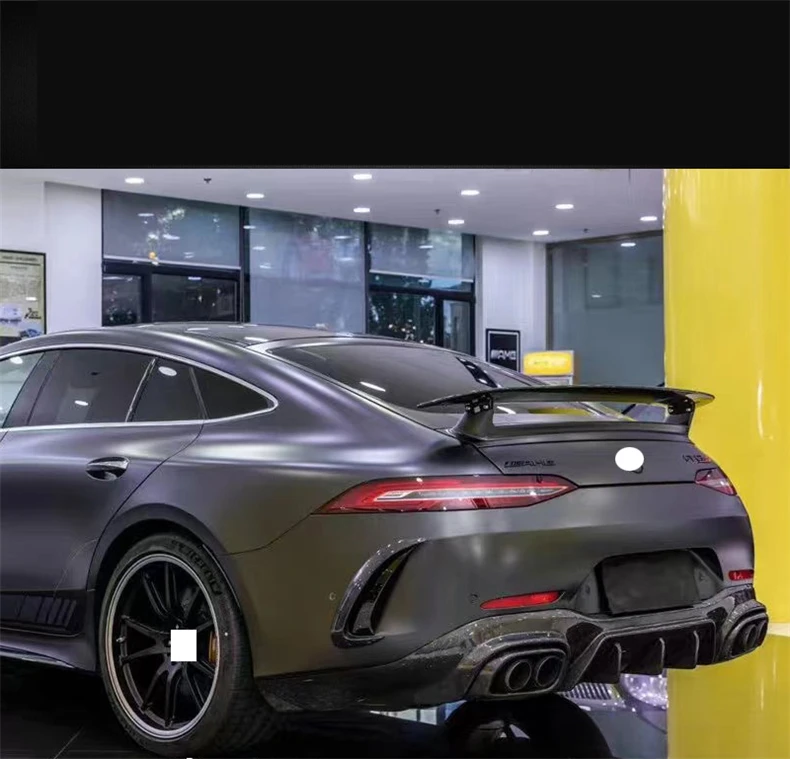 For Mercedes Benz AMG GT63 GT63S 4-Door 2019-2023 Real Carbon Fiber ...