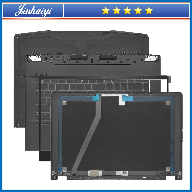 For MSI GE67 GE67HX MS-1545 screen back shell top cover front bezel ...